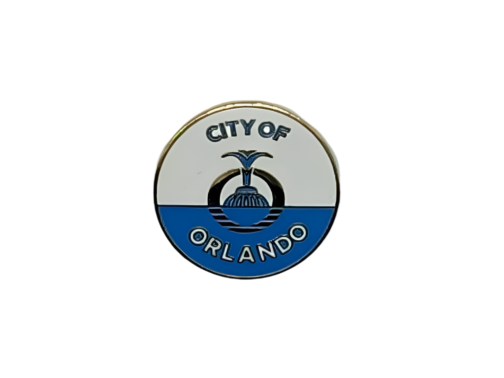 City of Orlando Flag Pin – City of Orlando, Discover Downtown