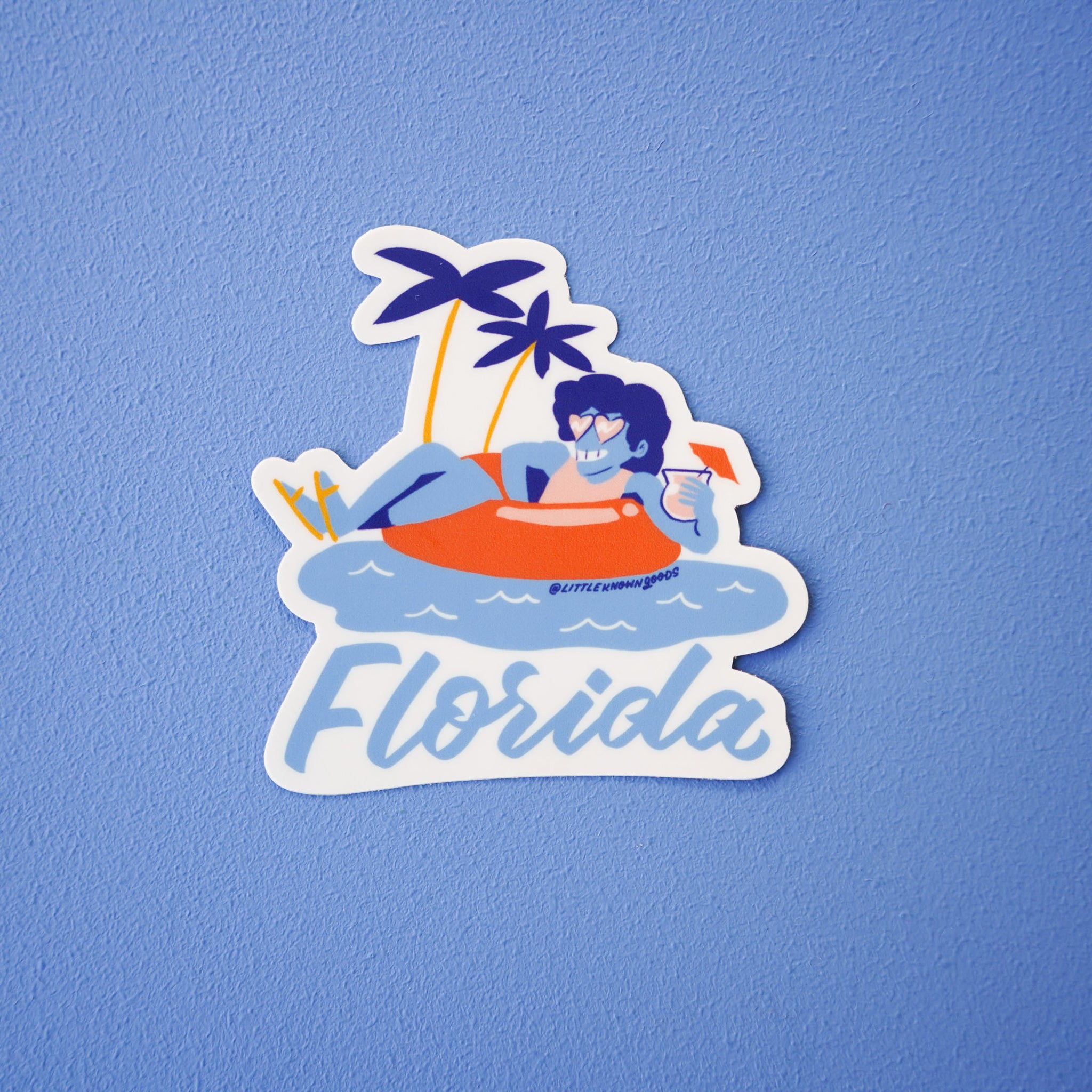 Florida Float Sticker – Discover Downtown